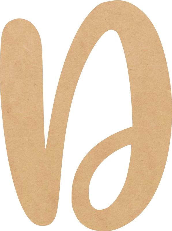 Cheap Wood MDF Letter 10'' Tall Jacklin Letters DIY D, Paintable Craft ...