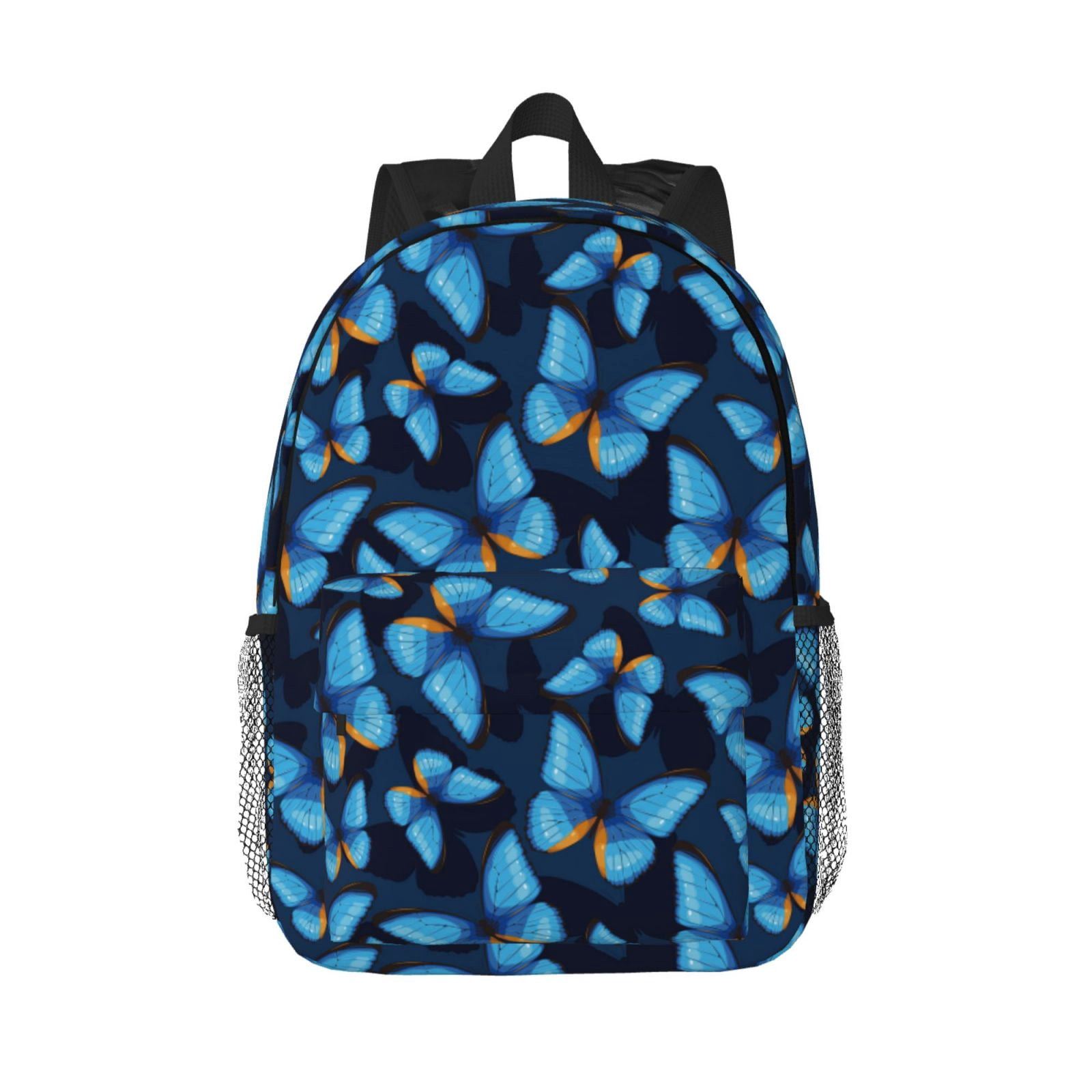 Easygdp Blue Butterfly Mochila Ligera de 15 Pulgadas para Estudiantes ...