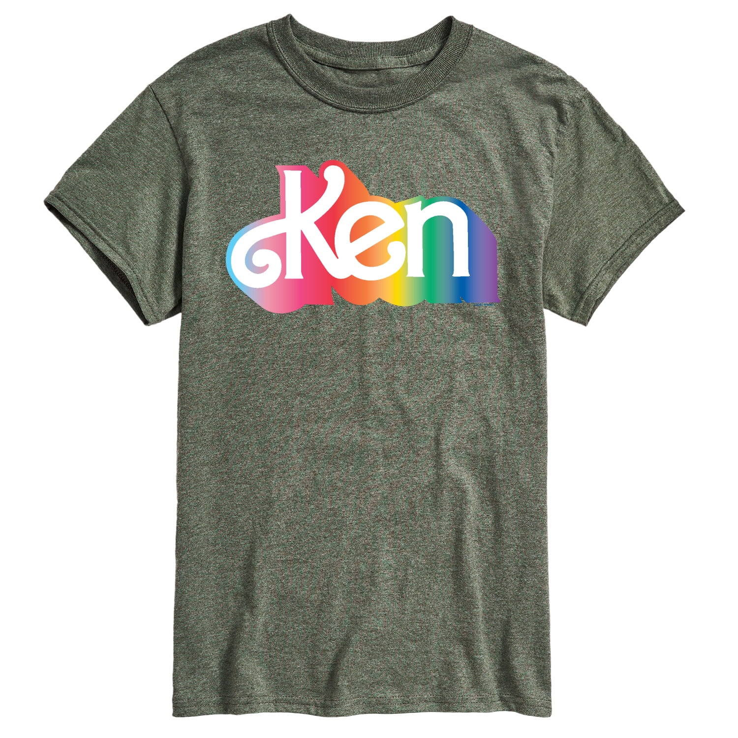 Barbie Pride - Ken Logo - Men's Short Sleeve Graphic T-Shirt - Walmart.com