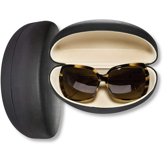 Oversized Sunglasses Case For Men & Women, Hard Shell Eyeglass Case In ...
