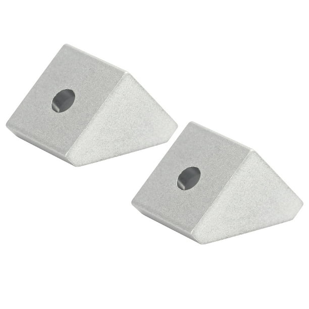 Aluminum Inside Corner Bracket, 15x15mm Inside Corner Gusset Right ...