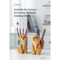 AOOOWER Cute Dog Pen Holder for Desk Unique Pencil Holder Cup Funny ...