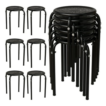 Alera Plus SL Series Nesting Stack Chair with Casters, Black, 2/Carton ...