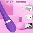 Usb Rechargeable Multiple Frequency Sucking Massage Device For Women
