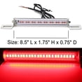 Universal Fit Brilliant Red 24-SMD LED Light Bar For Car As Rear Fog ...