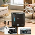 Ultrasonic Humidifier 4L for Large Room, Cool Mist Top-Fill with Remote ...