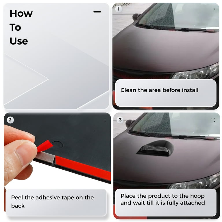 Hood accessories for cars store