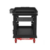 Suncast Commercial Heavy-Duty Plus 2-Shelf Utility Cart, 34-13/16"H x ...