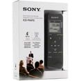 Sony ICD-PX470 Digital Voice Recorder (Black) + Lavalier Mic + 32GB ...