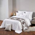 Aztec Southwestern Bed Runner Twin Size Ethnic Tribal Style Geometric ...
