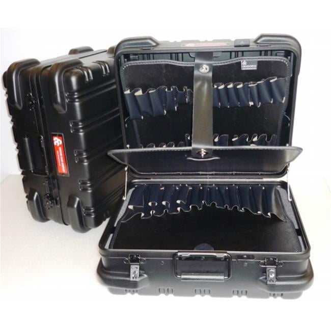 Chicago Case Co 95-8595 MMST9MH Military Ready Black Tool Case ...