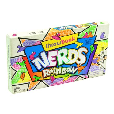 Wonka Rainbow Nerds On the Go Concession Candy Box, 5 Oz - Walmart.com