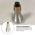 Aluminium Straight Trumpets Mute Jazz Instrument Mute for Practice ...