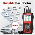 Free Shipping! Autel AutoLink AL539 OBD2 Scanner Car Diagnostic Scanner ...