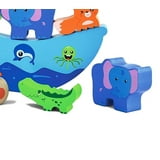 Toolbench Time! Wooden Stacking Building Animal Blocks - Multicolor ...