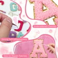 Chenille Letter Patches Iron On Letters Patches Preppy Chenille Patches ...