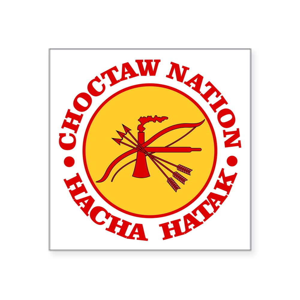 CafePress - Choctaw Nation Sticker - Square Sticker 3" x 3" - Walmart.com