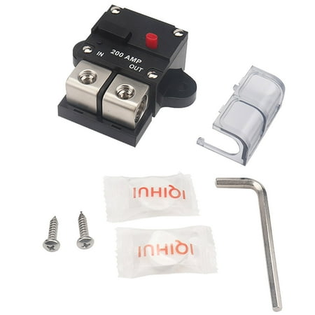 200A DC12-24V Circuit Breaker Waterproof Car Audio Inline Circuit ...