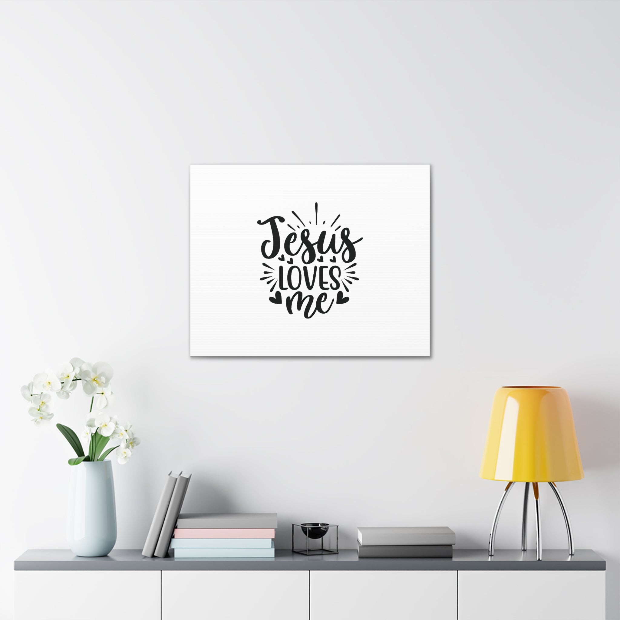 Jesus Loves Me Wall Art