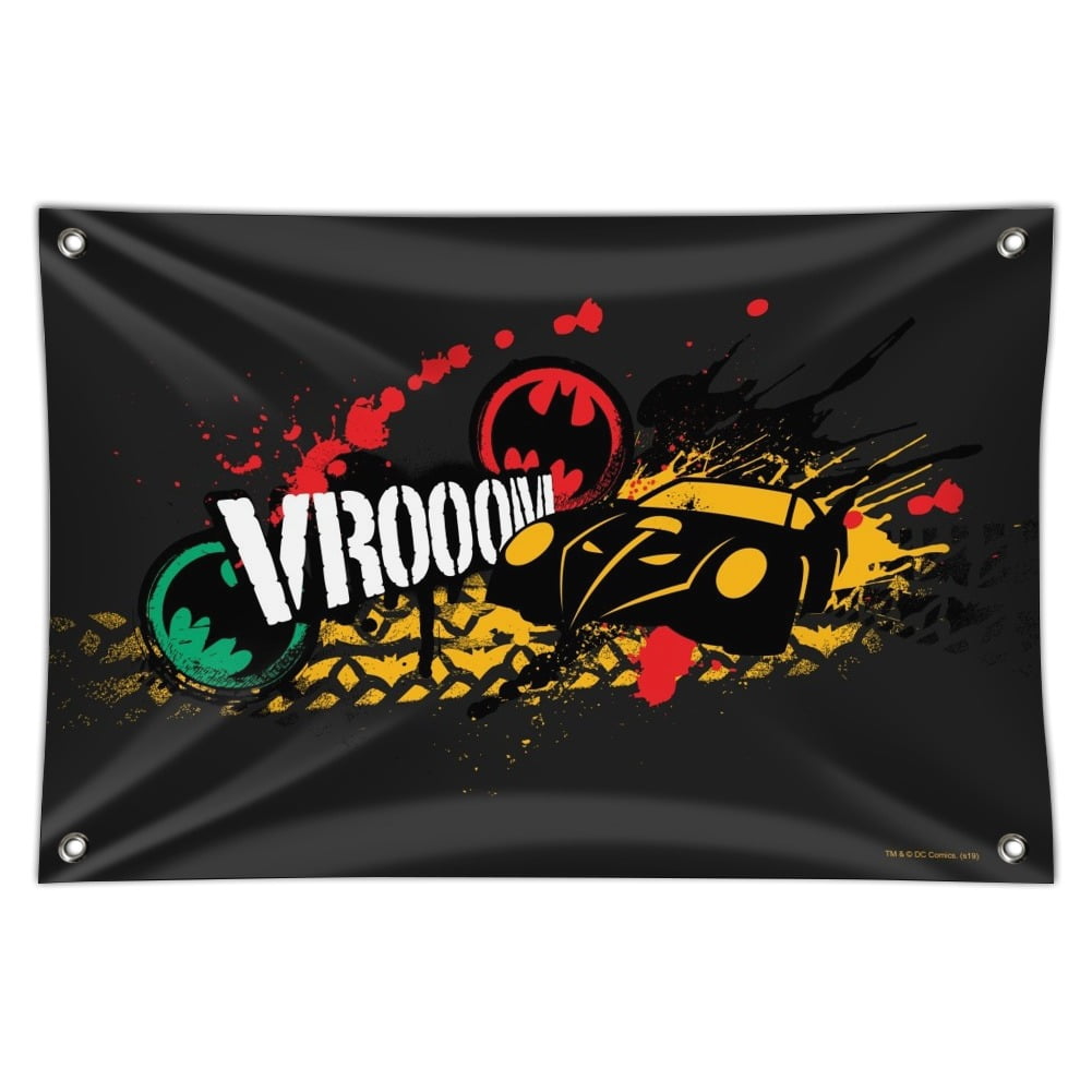 Batman Batmobile VROOOM Home Business Office Sign - Walmart.com