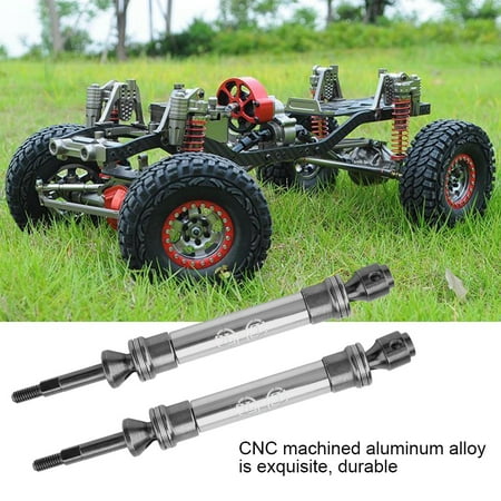 FAGINEY 2pcs Rear Drive Shaft CVD Transmission Axle for Traxxas Slash 4X4 1/10 Truck, RC Rear ...