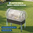Galvanized Raised Garden Bed with Legs Metal Planter Box with ...