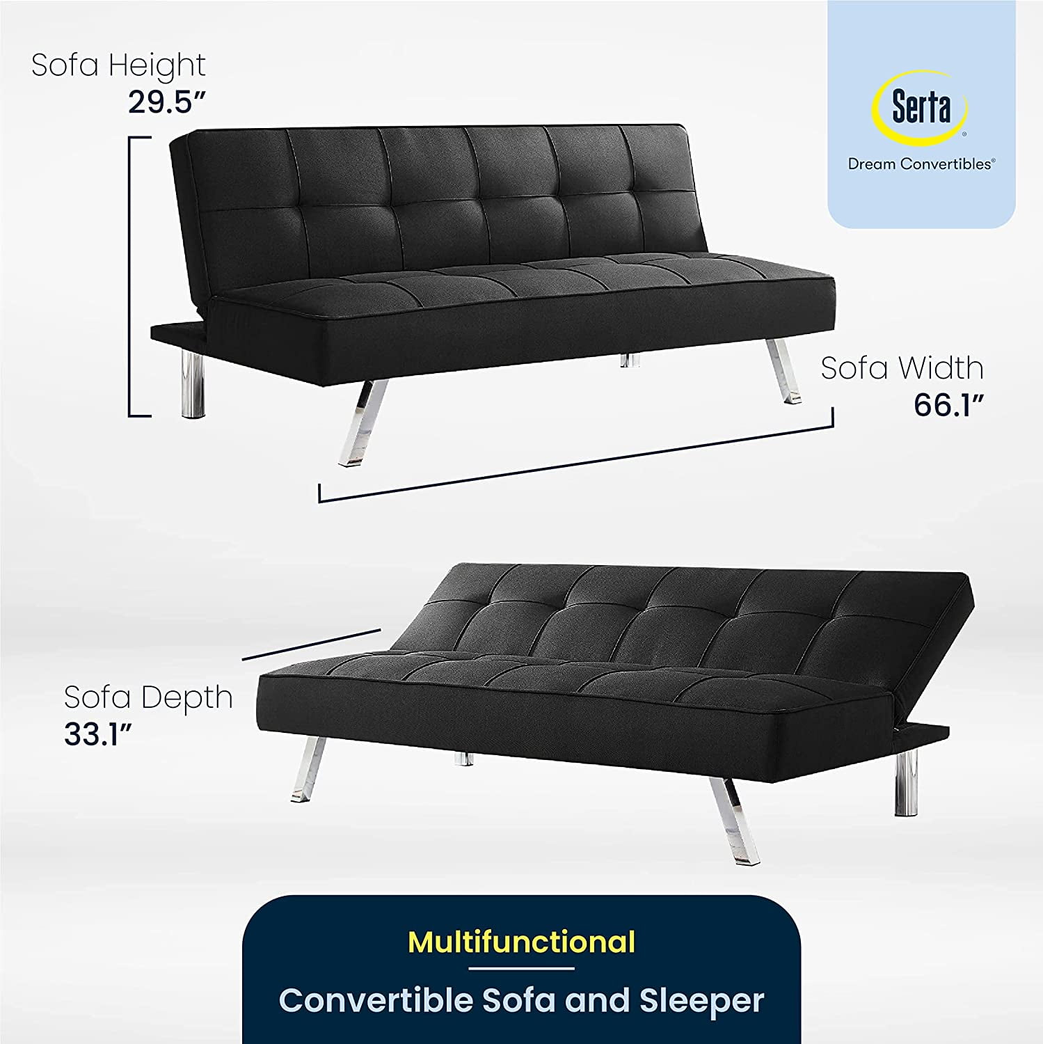 Serta Meredith Convertible Sofa Instructions | Cabinets Matttroy