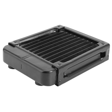 rudenlos 120mm Aluminum Computer Radiator Cooler 10 Tubes CPU Heat Sink ...