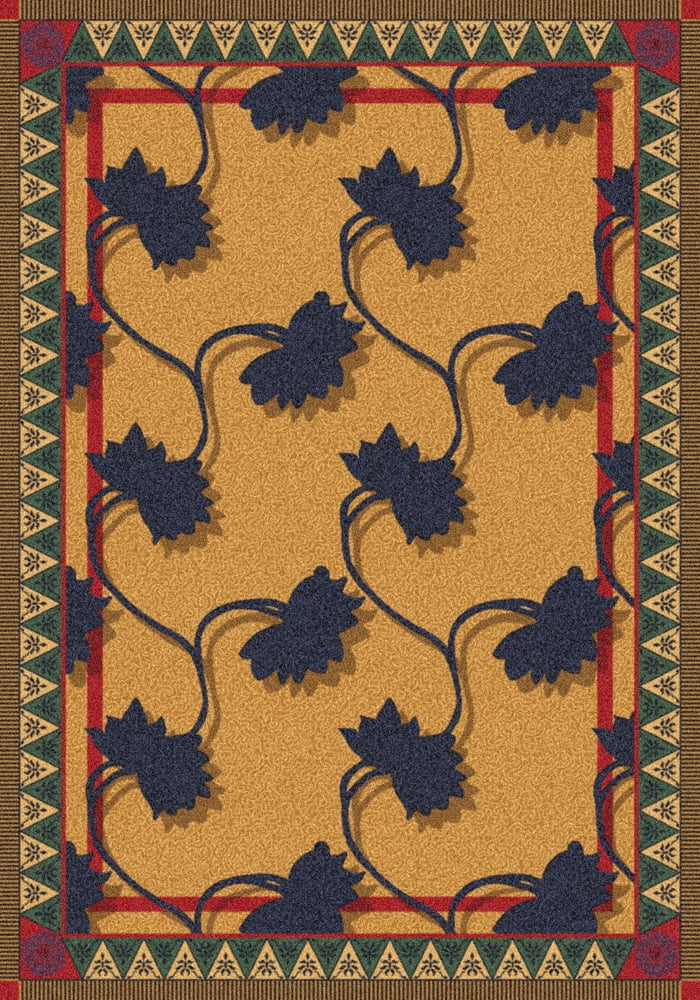 Milliken Pastiche Area Rug BANTAM MANILLA Bantam Manilla Drop Shadow ...