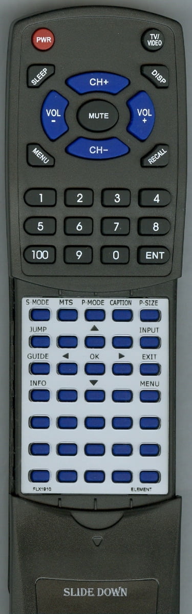 Replacement Remote for ELEMENT RTFLX1910, FLX1910 - Walmart.com