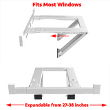 ALPINE HARDWARE Drill-Less Universal Window Air Conditioner Bracket ...