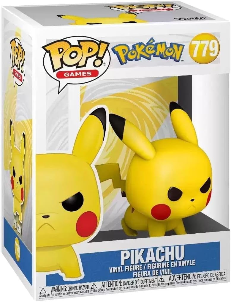 Funko Pop Pikachu Sentado 779 Pokemon Games | Bodega Aurrera en línea