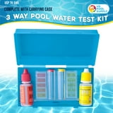 U.S. Pool Supply, Pool & Spa Test Kit, 3-Way, pH Chlorine Bromine ...