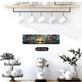 4x16 Inch Aluminum Wall Art, Magical Glowing Book and Abstract Mosaic ...