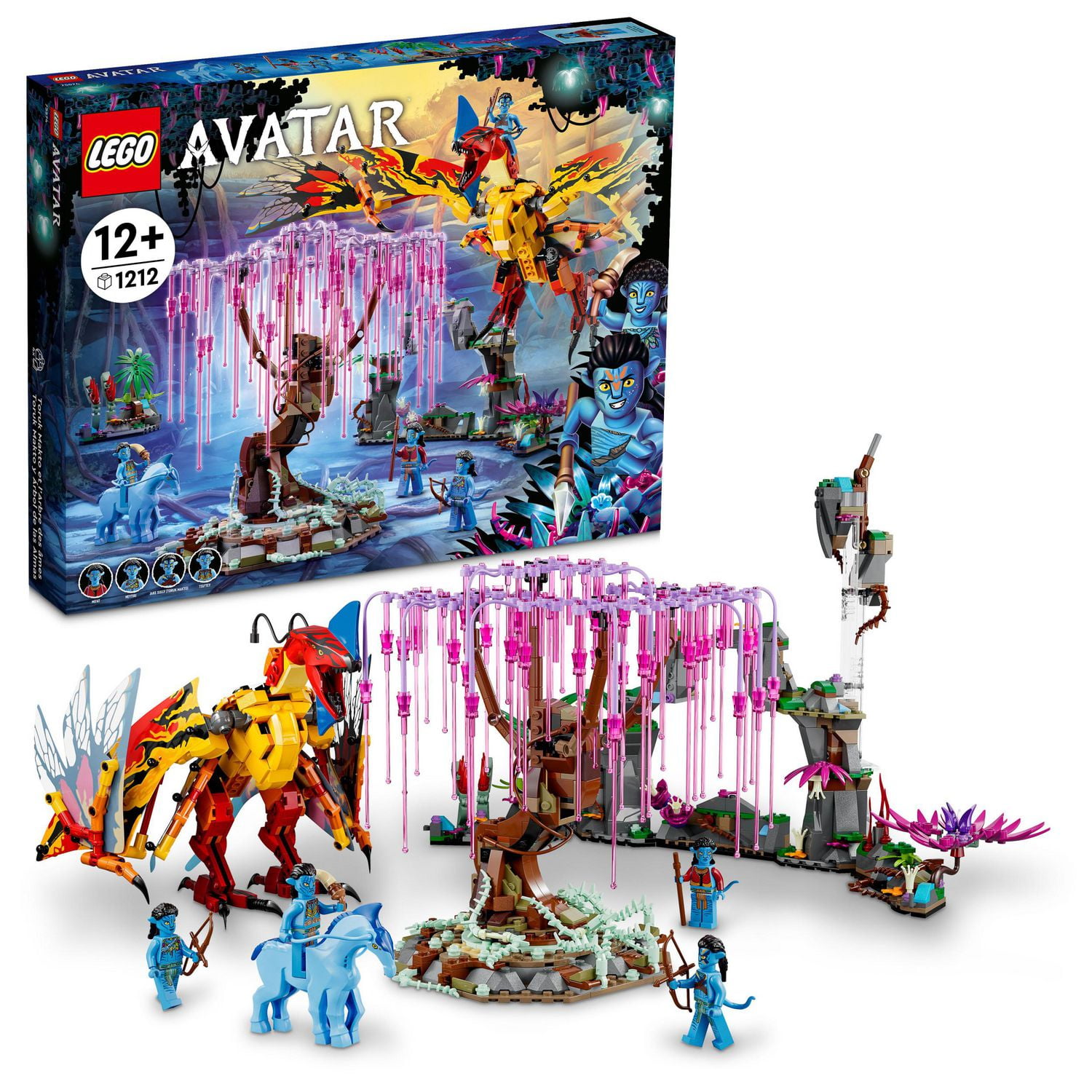 LEGO Avatar Toruk Makto & Tree of Souls 75574 Toy Building Kit (1212 ...
