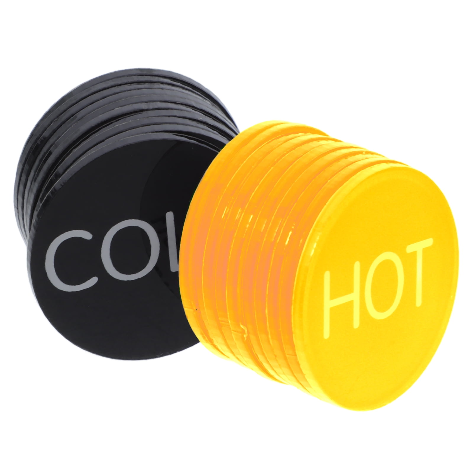 Click here for Deepcraff Self Stick Hot Cold Water Label 10 Pairs... prices