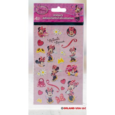 Disney Dimensional Stickers-Minnie Mouse - Walmart.com