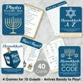 Big Dot of Happiness Happy Hanukkah - 4 Chanukah Holiday Party Games ...