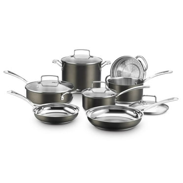 Cuisinart 12 Piece Stainless Steel Cookware Set - Walmart.com