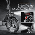 K13 1200W Electric Scooter, 48V 15Ah&25MPH, 14" Pet Escooter with ...