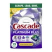 Cascade Total Clean ActionPac Dishwasher Detergent Pacs Lemon Scent ...