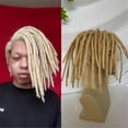 African Braid Hair Extension Hair Wigs for Men and Women - 0.6 cm Braid ...