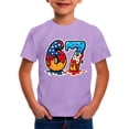 Big Boys T Shirts Cartoon Number Print Short Sleeve Tee Lightweight ...