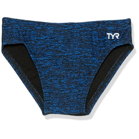 TYR Boys' Durafast Elite Racer Brief Swimsuit, Blue, 22 | Walmart Canada
