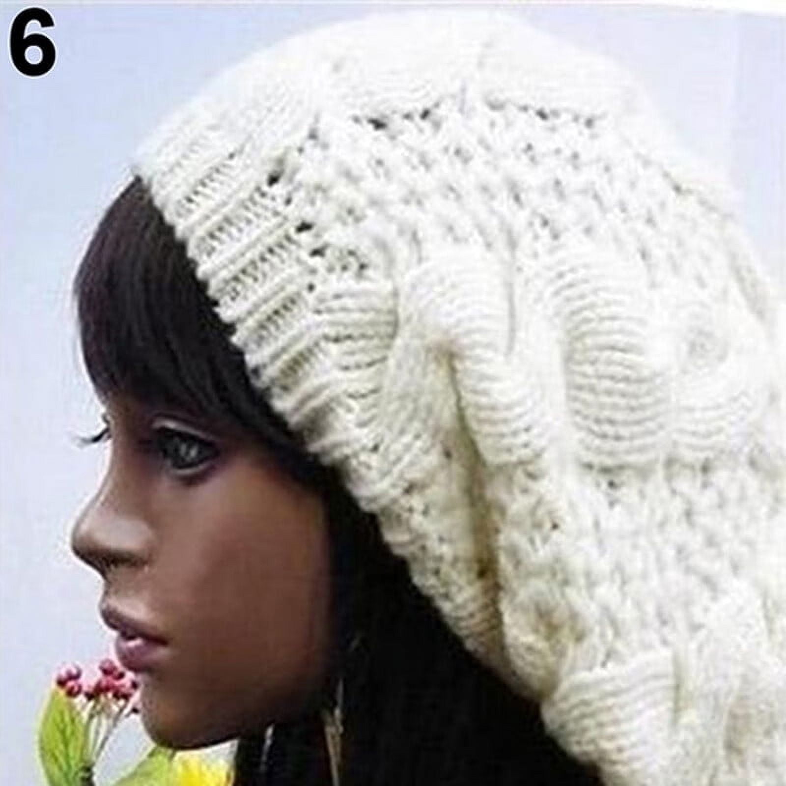 Click here for Generic Beret Women Sweet Crochet Warm Solid Color... prices