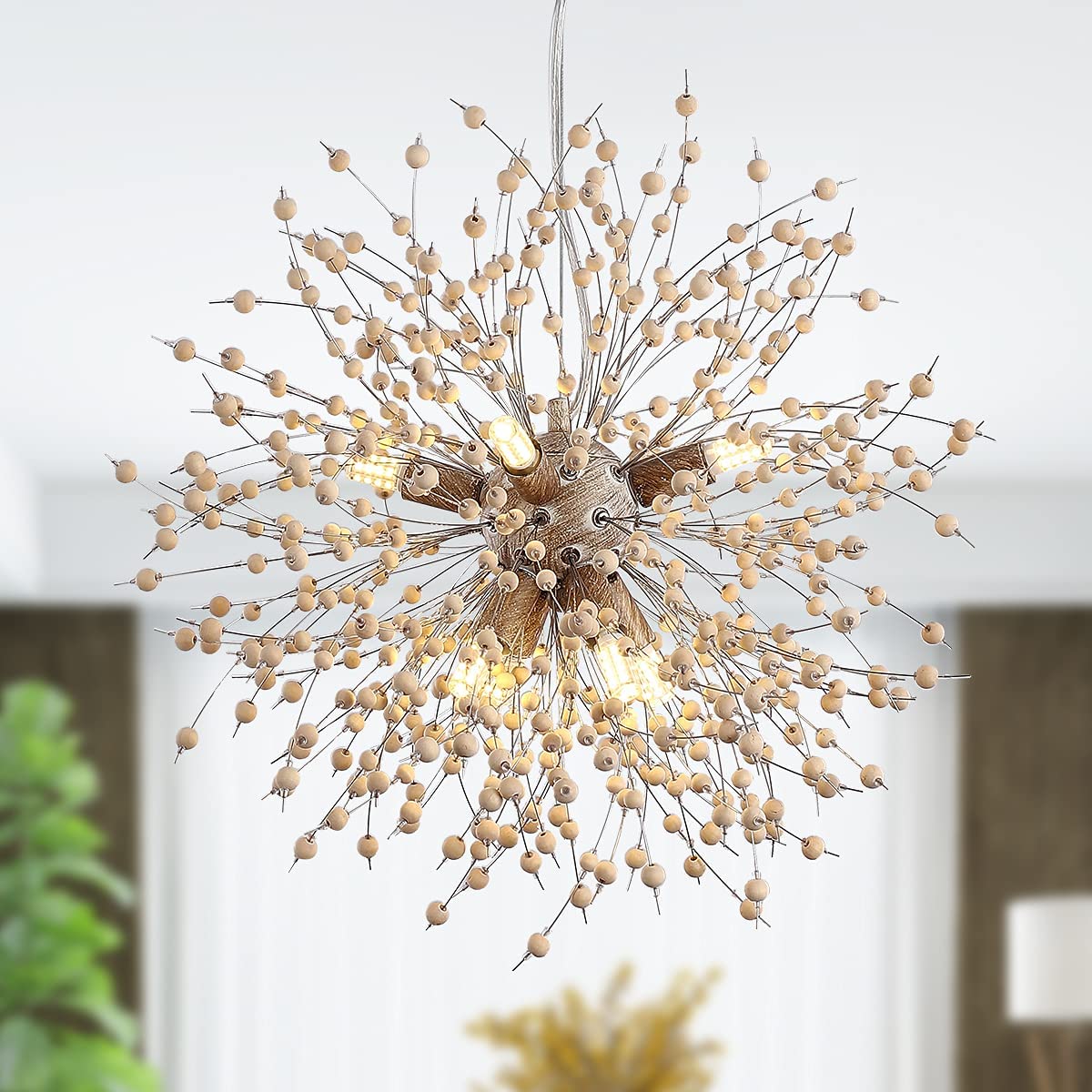 Elegantoss Realistic Fire Effect Hanging Artificial Flame Light ...