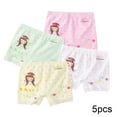 Esaierr Toddler Kids Cotton Boxers Briefs for Girls 5 Pack Soft ...