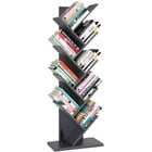 Gymax 8-Tier Tree Bookshelf Bookcase Free Standing Book Rack Display ...