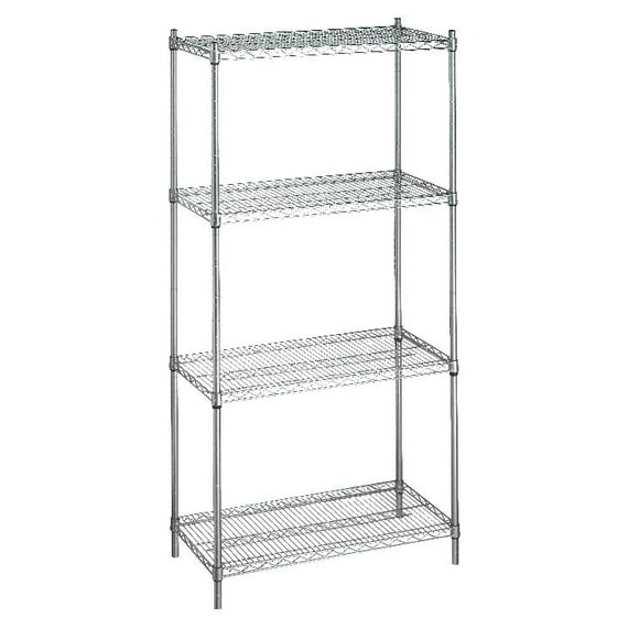 Wire Shelving with Casters