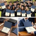 Certificate Holders(Navy Blue, 50 Packs), Diploma Covers Gold Foil ...